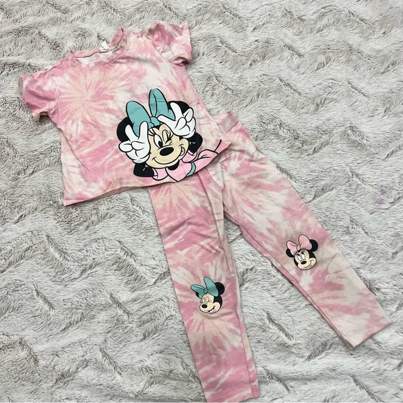 H&M | Matching Sets | Hm Disney Kids Toddler Girls Minnie Mouse 2 Piece ...